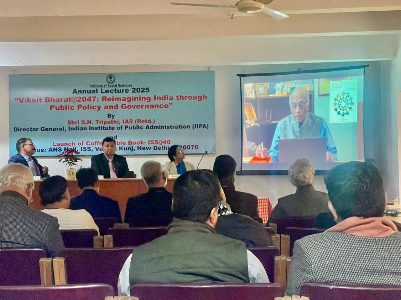 ISS Annual Lecture 2025 and Release of the Coffee Table Book – Event ...